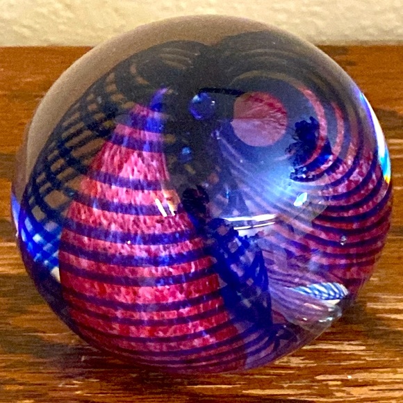 Vintage | Accents | Vintage Hal David Berger Art Glass Paperweight 995 ...